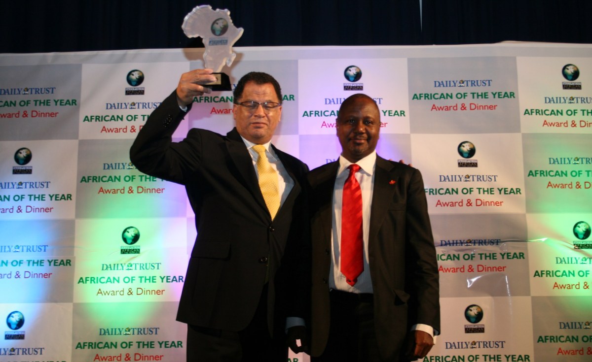 South African Danny Jordan - Daily Trust African of the Year 2010 ...