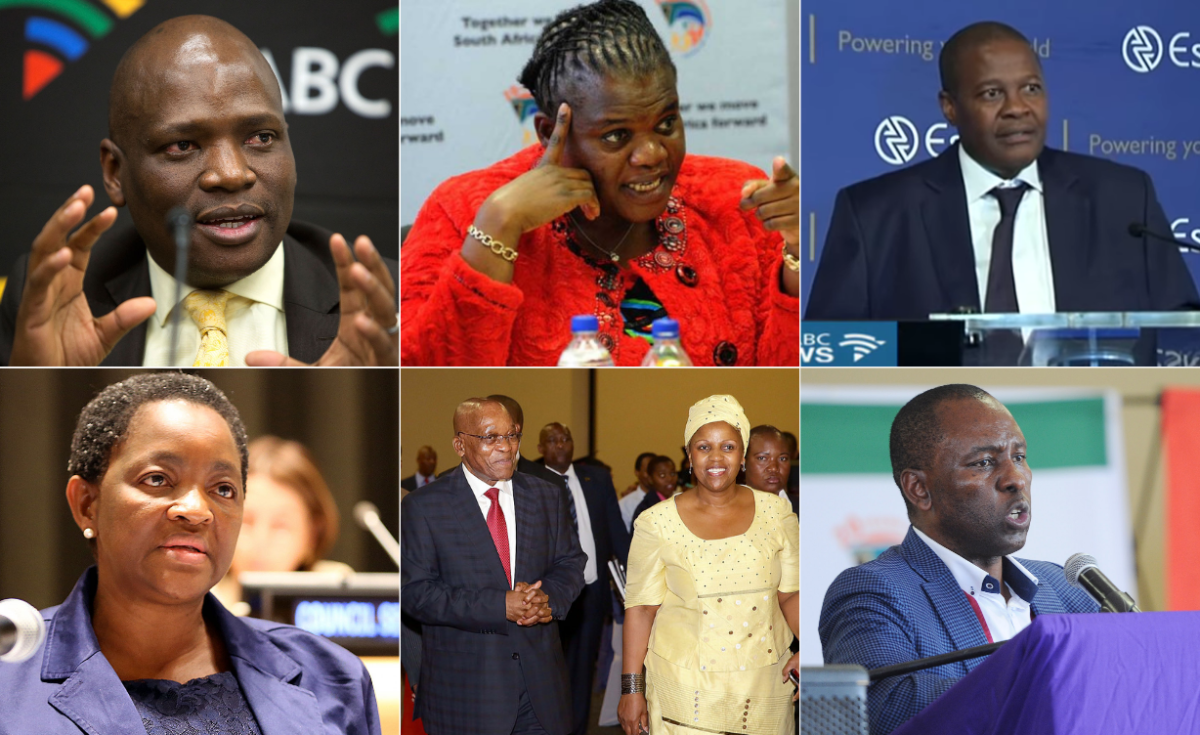 South African Ministers and CEOs Who Undermine Good Governance ...