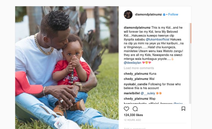 Tanzania: Diamond Platnumz's Mother Finally Recognizes Mobetto's Son ...